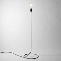 CORD LAMP table lamp transforms the electric wire into foot of standard ...