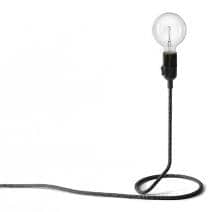 CORD LAMP table lamp transforms the electric wire into foot of standard ...