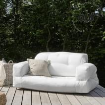 HIPPO, an armchair or a sofa, that turns into a comfortable extra futon ...
