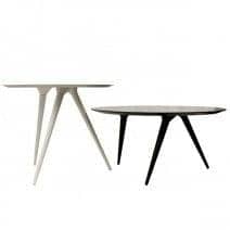 TURN, Coffee table and side table, by MAIGRAU - sublimated solid wood ...