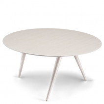 TURN, Coffee table and side table, by MAIGRAU - sublimated solid wood ...