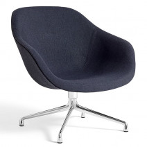 ABOUT A LOUNGE CHAIR - ref. AAL81 - low backrest, swivel base in cast ...