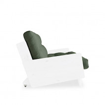 POP, a very cosy scandinavian convertible sofa, with a retro touch ...