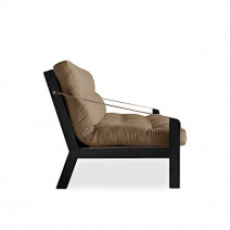 POEMS es un cómodo y original sofá cama convertible. Madera y futón ...