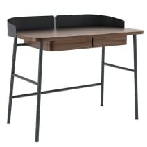 Victor Desk by Hartô, Oak Plate and Metal Feet