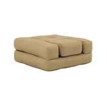 LITTLE CUBIC, a futon armchair convertible into a pouf or comfortable ...