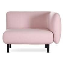 ELLE, a modular sofa full of roundness and femininity