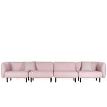 ELLE, a modular sofa full of roundness and femininity