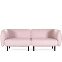 ELLE, a modular sofa full of roundness and femininity