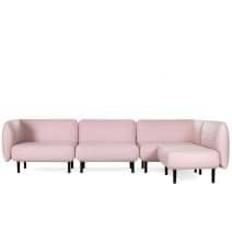 ELLE, a modular sofa full of roundness and femininity
