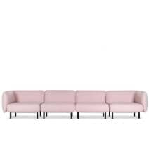 ELLE, a modular sofa full of roundness and femininity