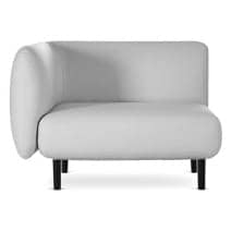 ELLE, a modular sofa full of roundness and femininity