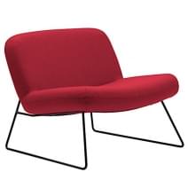 JAVA, a sleek lounge chair, with great comfort. SOFTLINE
