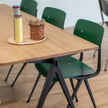 PYRAMID kollektion af HAY. Borde, bænke og sofaborde i massivt træ og ...