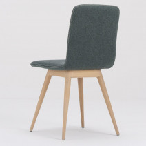 ENA, contemporary upholstered and design chair, by GAZZDA