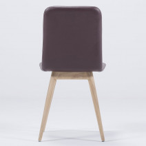 ENA, contemporary upholstered and design chair, by GAZZDA