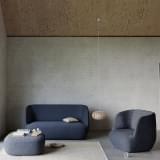 CLAY di SOFTLINE, una poltrona, un divano, un pouf: un design organico ...