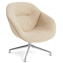 ABOUT A LOUNGE CHAIR - ref. AAL81 SOFT version - low backrest, swivel ...