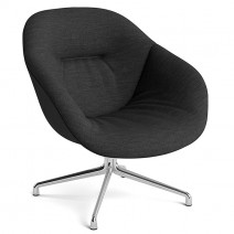 ABOUT A LOUNGE CHAIR - ref. AAL81 SOFT version - low backrest, swivel ...