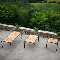 AVANTI INFINITY: Dining table in 3 or infinite sizes, in powder-coated ...