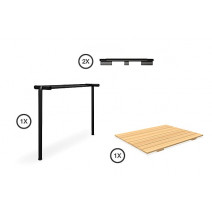 AVANTI INFINITY: Dining table in 3 or infinite sizes, in powder-coated ...