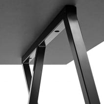 The LOOP Stand High dining table is beautiful, easy to live and ...