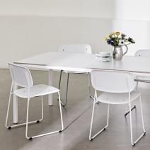 The T12 dining table or desk by HAY. Nordic design, so perfect!