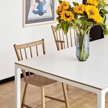 The T12 dining table or desk by HAY. Nordic design, so perfect!