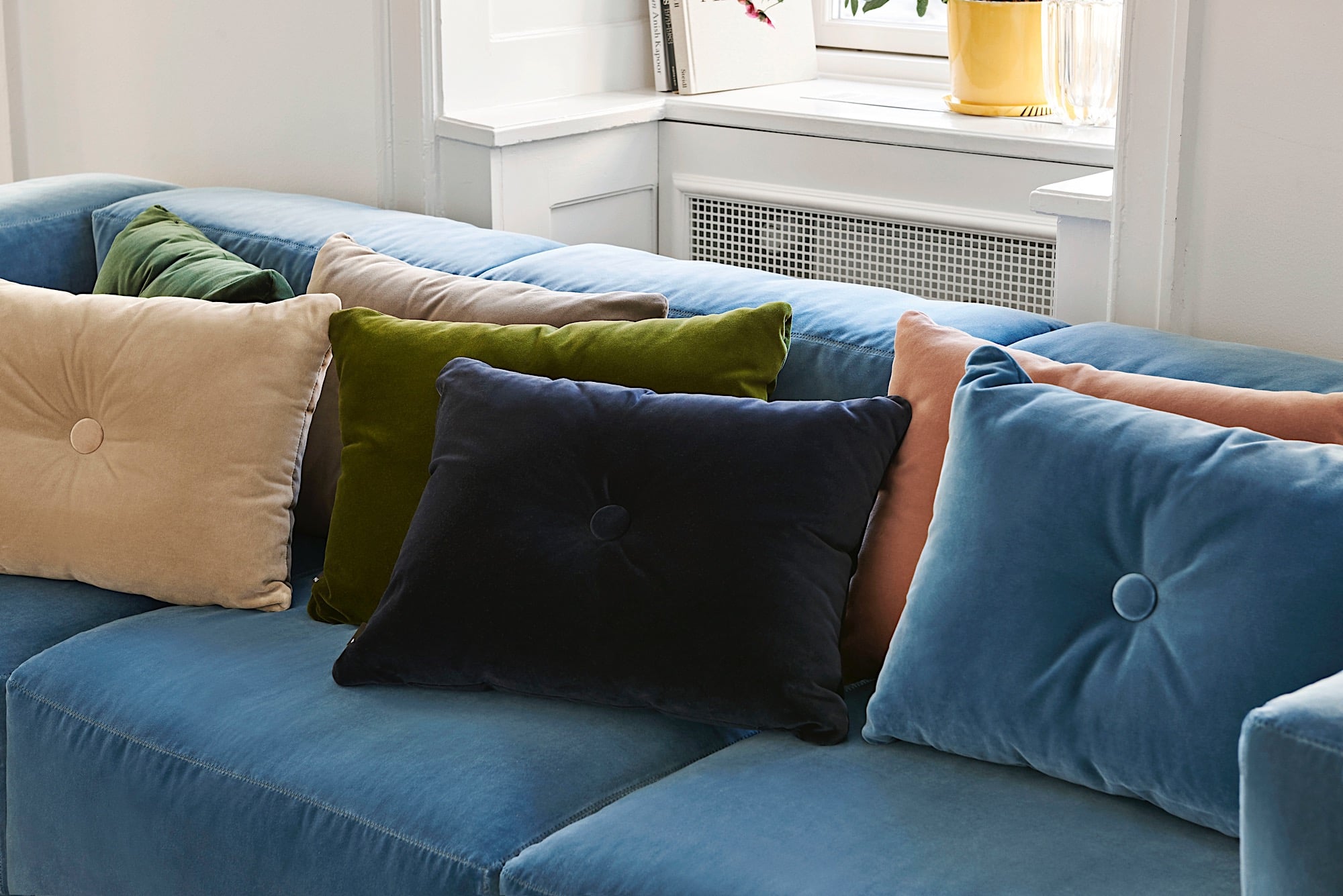 MAGS SOFA SOFT, modular combinations, in leather