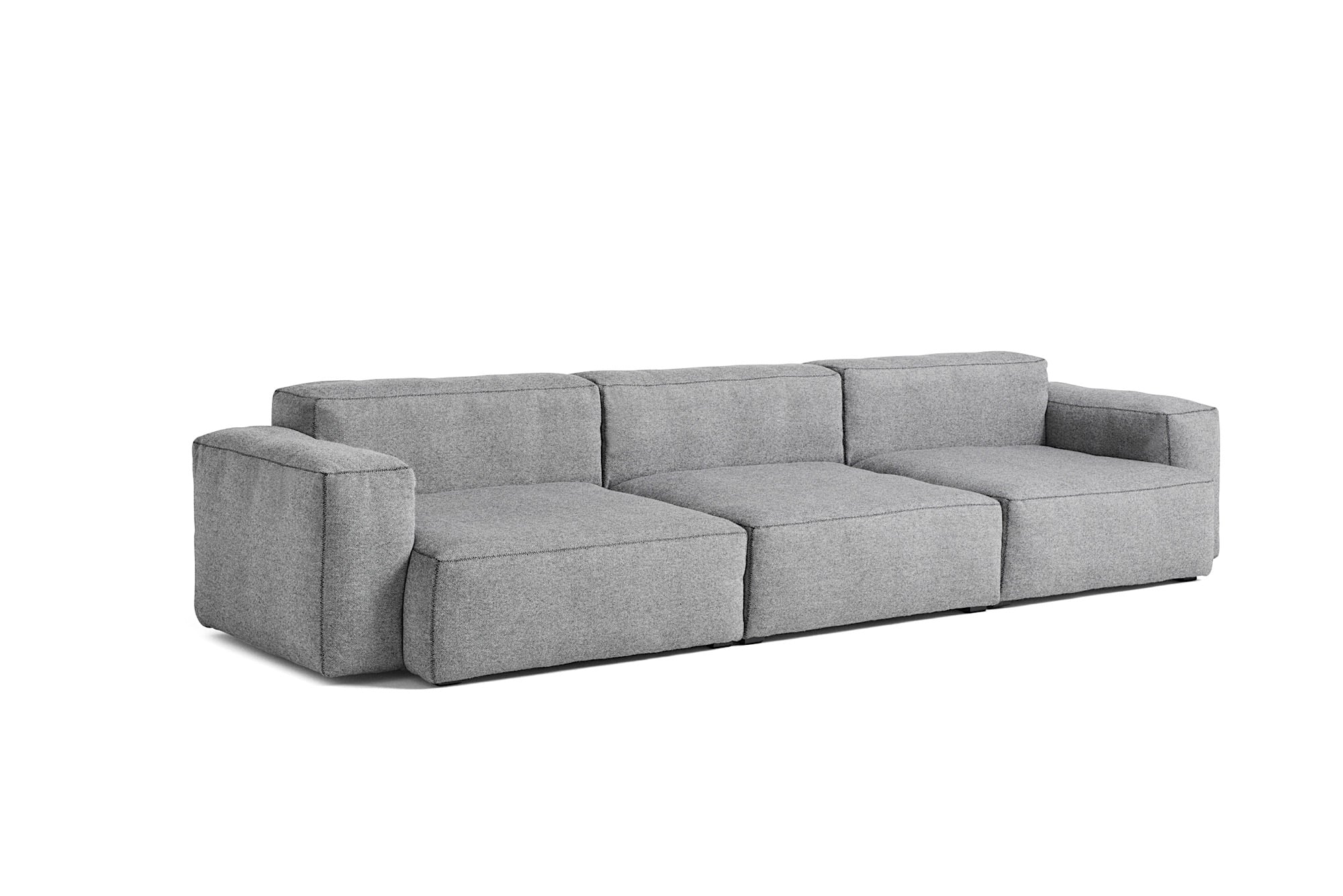 MAGS SOFA SOFT, con costuras invertidas, combinaciones, telas y pieles, HAY