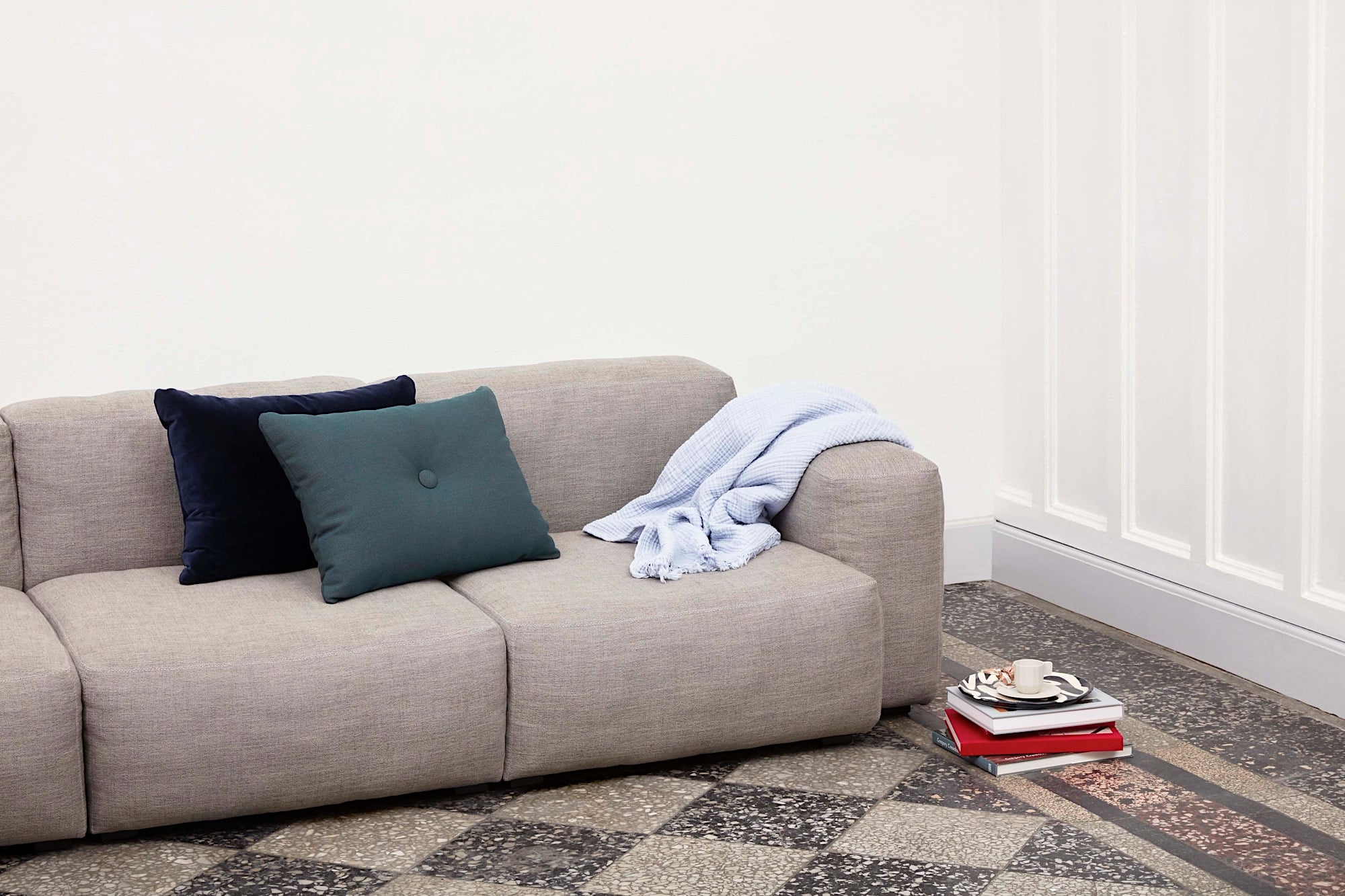 Das CRINKLE Plaid, 210 x 150 cm oder XXL 270 x 270 cm, Baumwolle