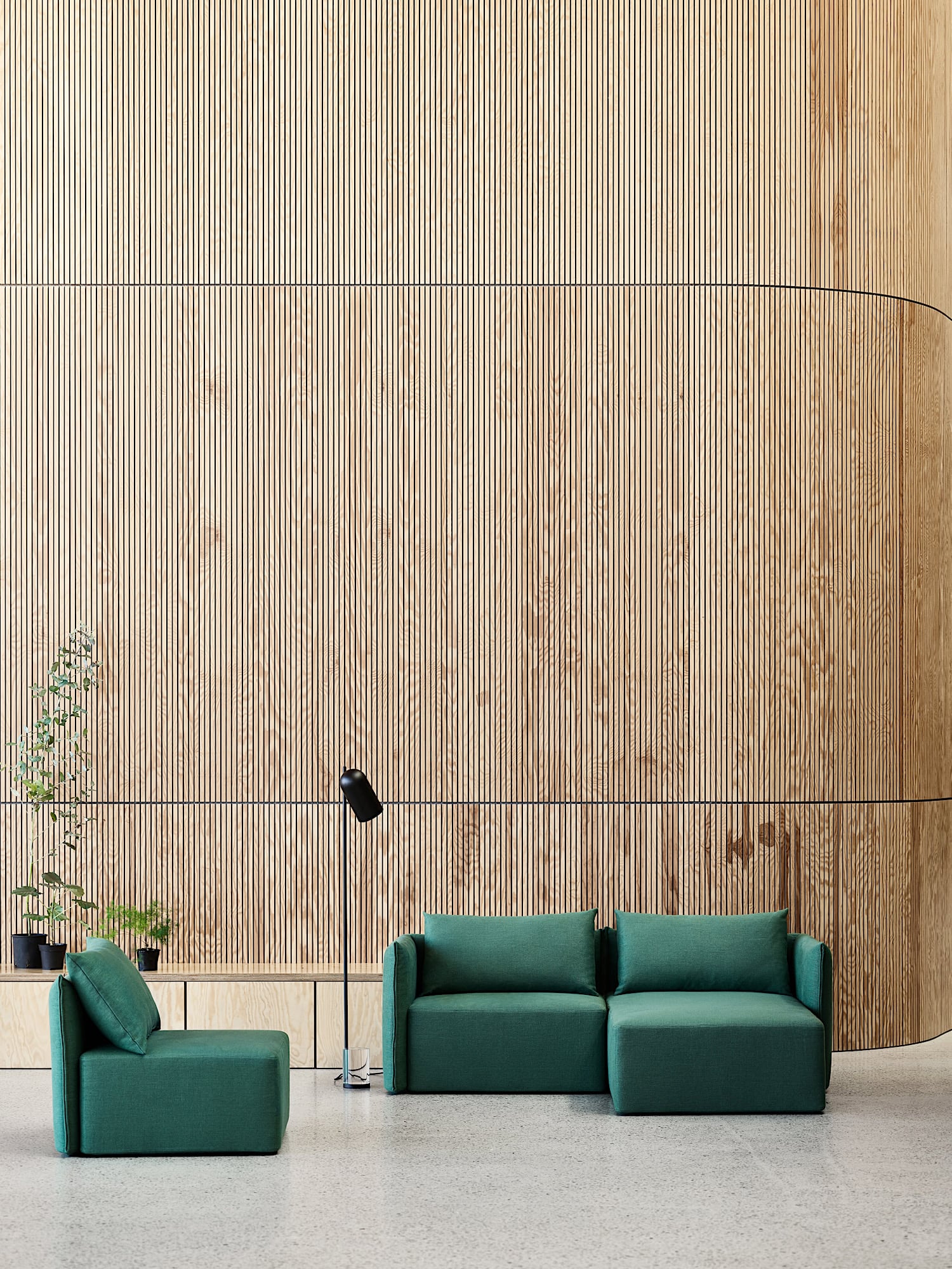 FRAME SOFABED, elegant nordic daybed, SOFTLINE