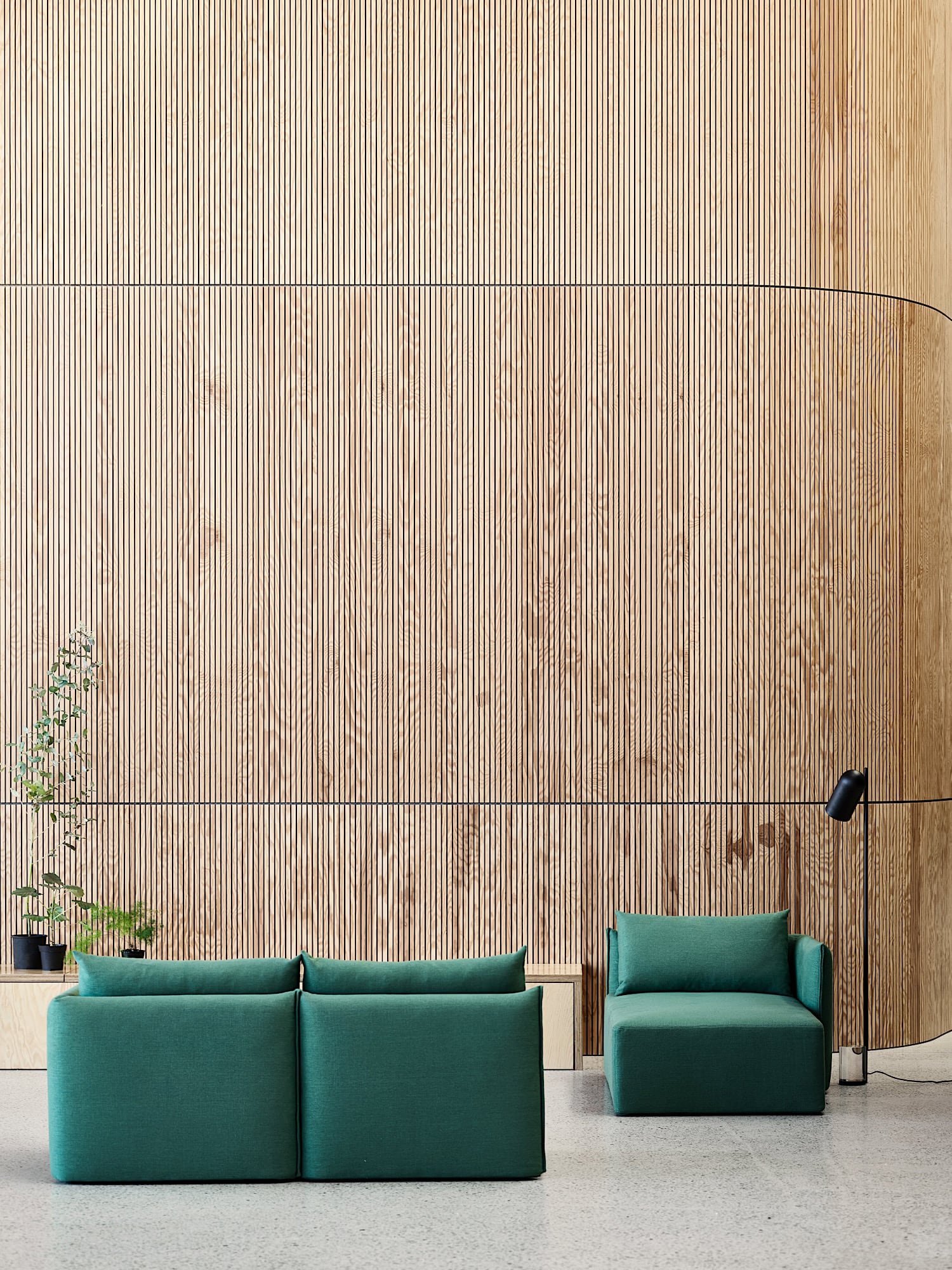 FRAME SOFABED, elegant nordic daybed, SOFTLINE